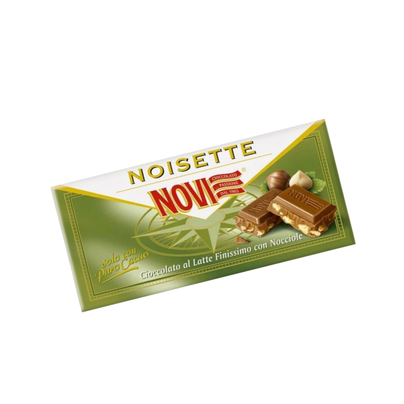 Novi Noisette Milk Chocolate Bar - 100g – Rossella